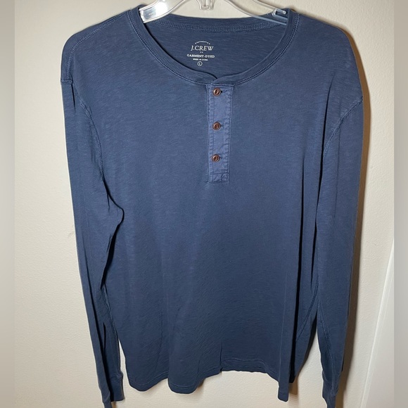 J. Crew | Shirts | Mens Jcrew Longsleeve Henley L | Poshmark
